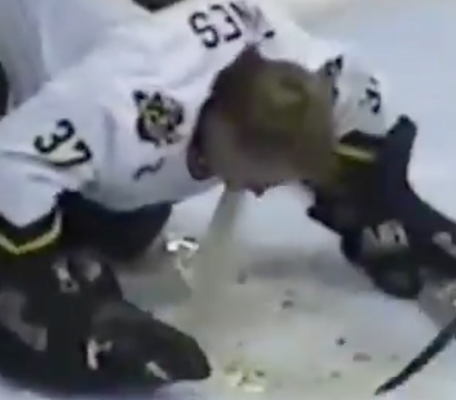 The Video of The Goalie Blowing Chunks is Something You’d See in Beer ...