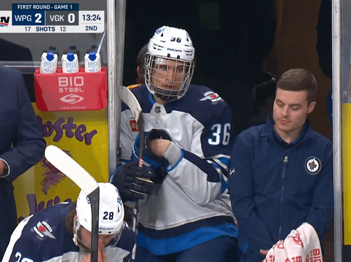 Morgan Barron Receives AT LEAST 75 Stitches After a Skate to The Face ...